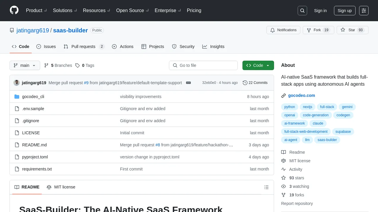 Create Stunning Apps with GoCodeo SaaS Builder