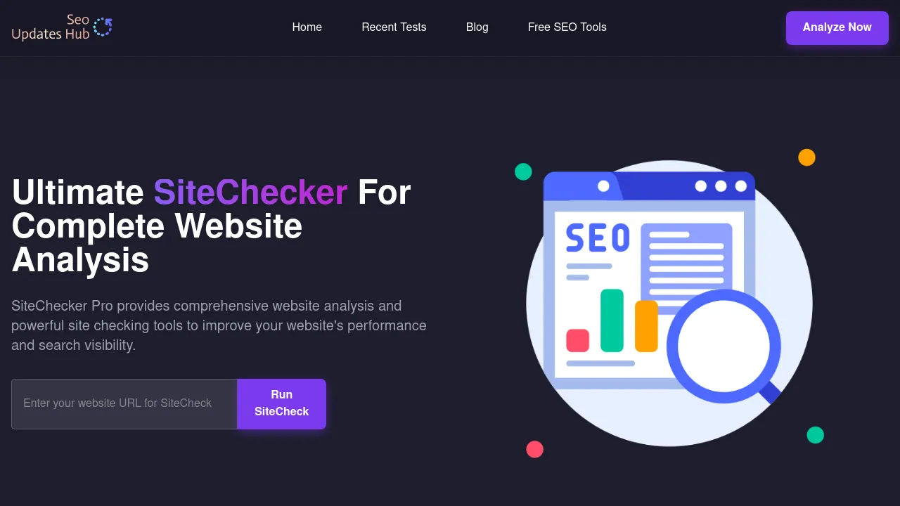 SiteChecker Pro - Optimize Your Website's Performance Today
