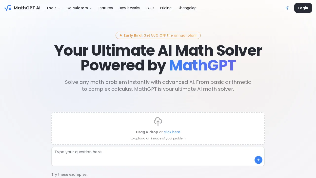 Instant Math Problem Solver With Mathgpt Ai